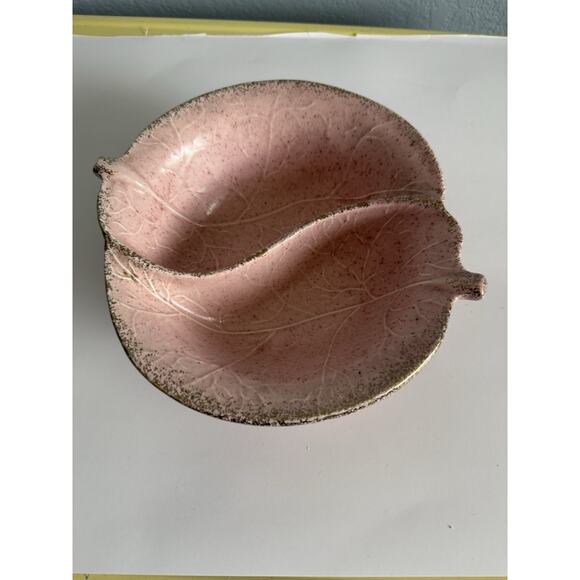 California Pottery | Dining | California Pottery Usa Mcm Pink Speckled ...